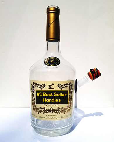 Henny Handle Bong Pack - Handcrafted | Bonji Glass