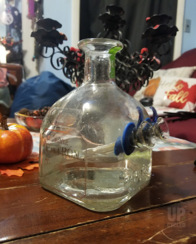 Patron Dbl Barrel (12mm) Bong Pack - Handcrafted | Bonji Glass