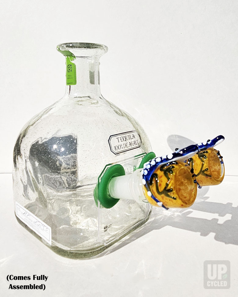 Patron Double Barrel Bong Pack - Handcrafted | Bonji Glass